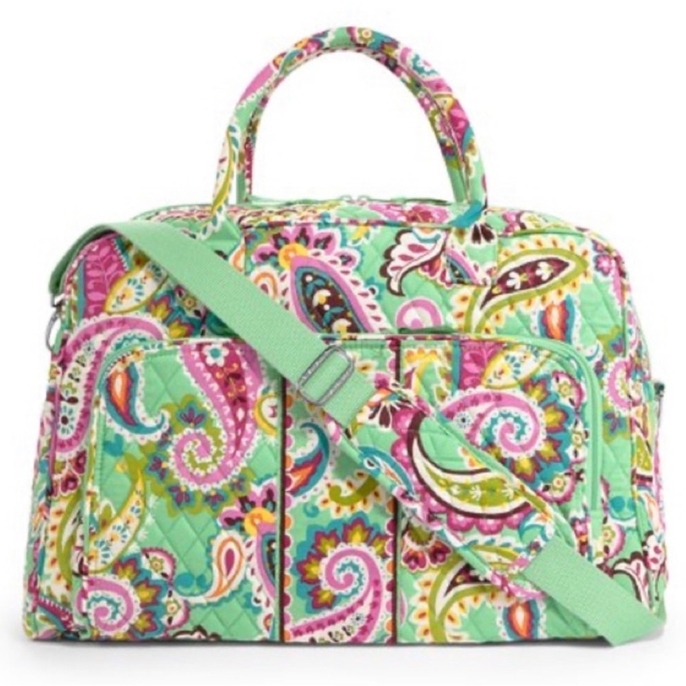 Vera Bradley Tutti Frutti Weekender Bag - Gem
